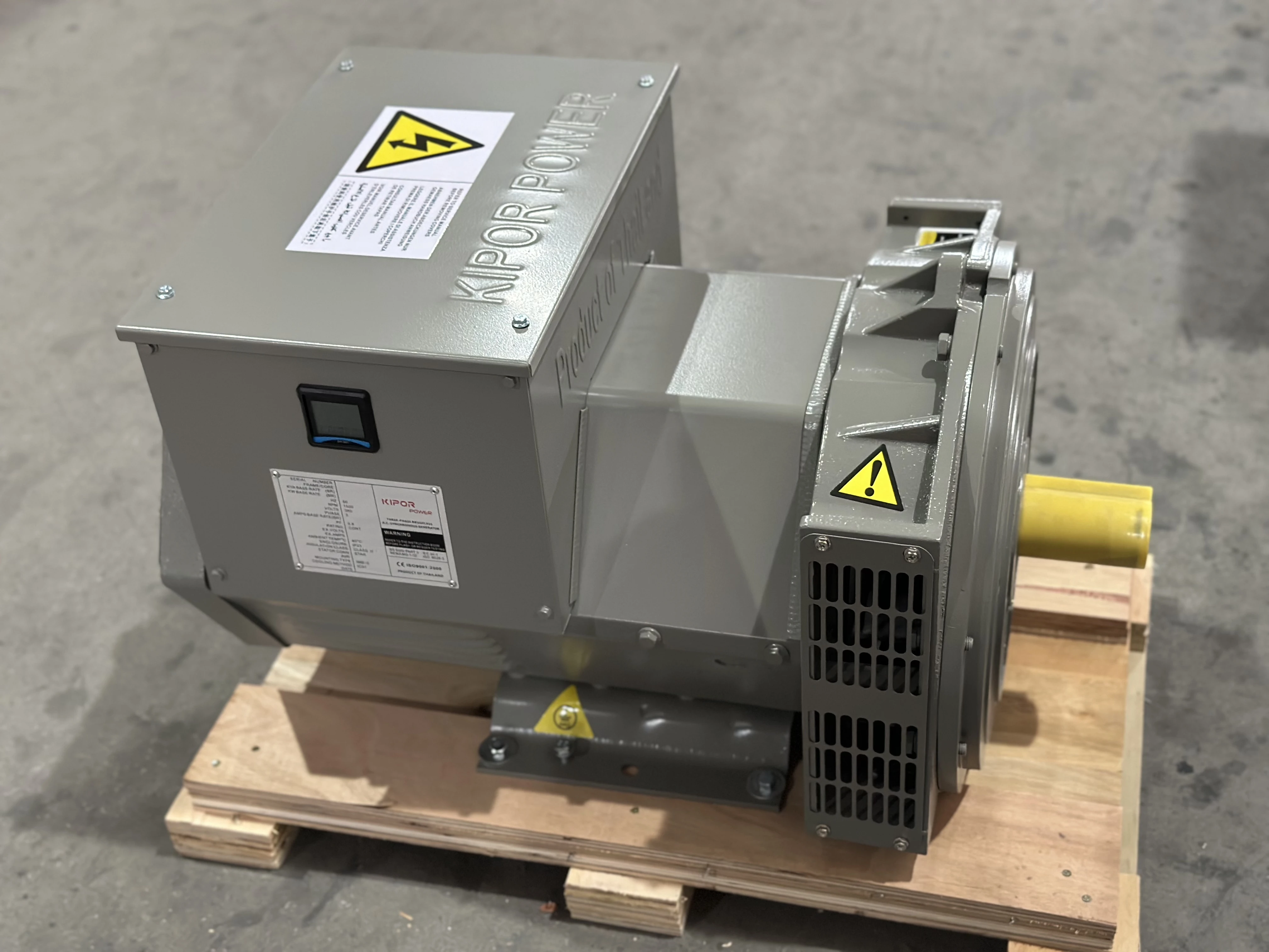 60kVA 3 Phase Brushless AC Synchronous Generator - Reliable 50kW ...