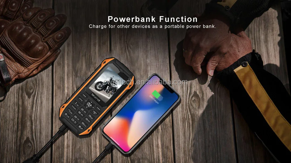 Uniwa Xp28 2.4 Inch Large Capacity Battery Ip68 Waterproof Keypad ...