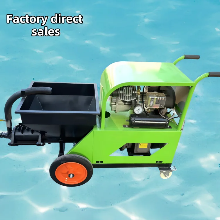 Shotcrete Spraying concrete mortar injection machine automatic mortar ...