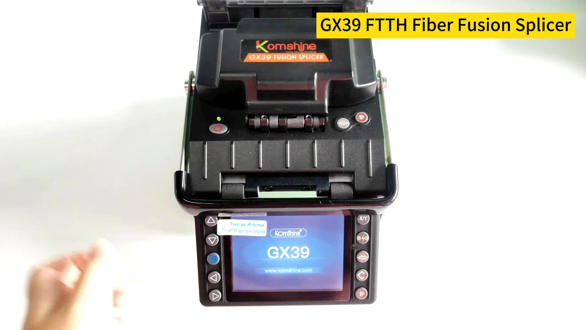 Gx39 Ftth Core Alignment Fusion Splicer Fiber Splicing Machine Gx-39 ...