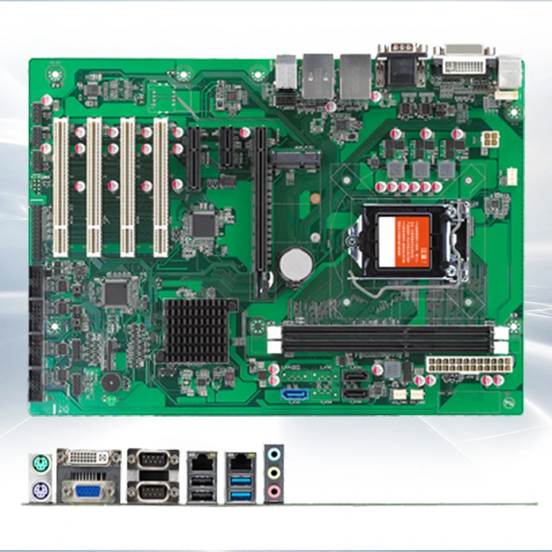 Industrial Level ATX Motherboard with Rich I/O Ports Rich PCIE and PCI ...