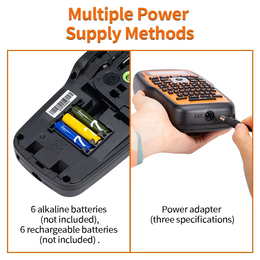 Brother E1000 Pro Label Maker - Colorful Sticker Printing