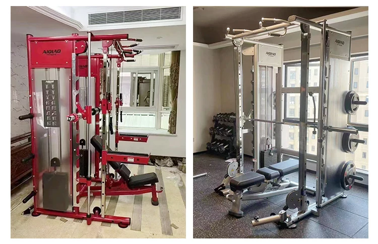 Multifunctional Smith Machine Home Gym Commercial Comprehensive Trainer ...