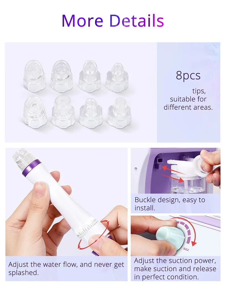 Newest Skin System Small Bubble H202 Hydra Machine Wholesale Price Aqua ...