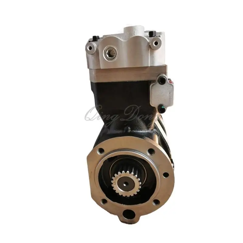 Cummins ISM11 Engine Dual Cylinder Air Compressor Assembly for Shaanxi ...