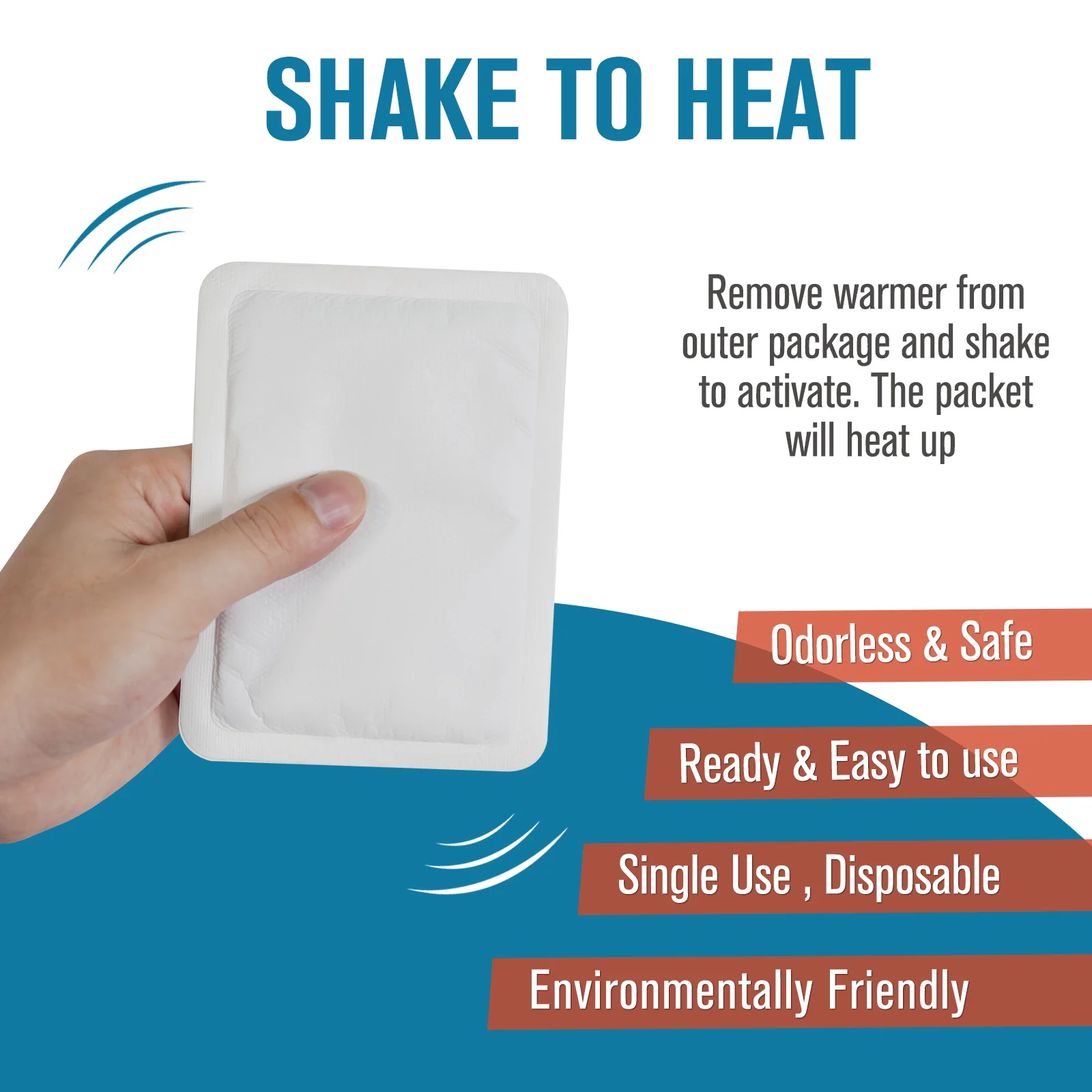 Sefudun Long Lasting Heat Pack Outdoor Activities Self Heating Body ...