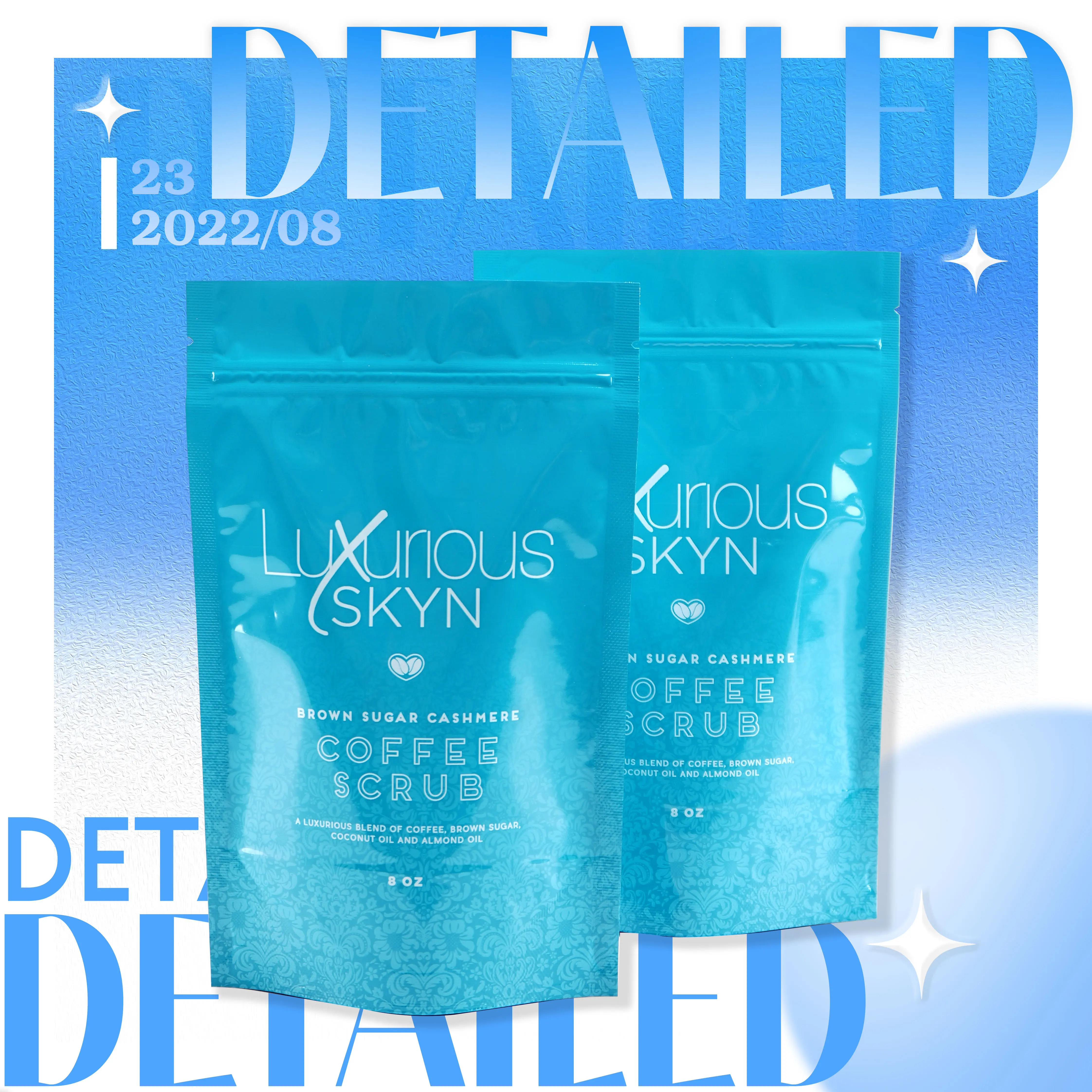 Custom Aluminum Foil Cosmetic Face Masking Pack Pouch Skin Care ...