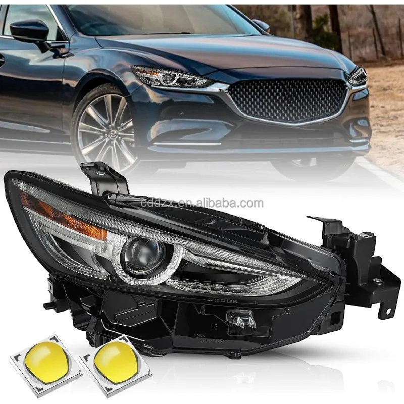 Mazda 6 Atenza Headlights - LED, Halogen, and Auto Lighting