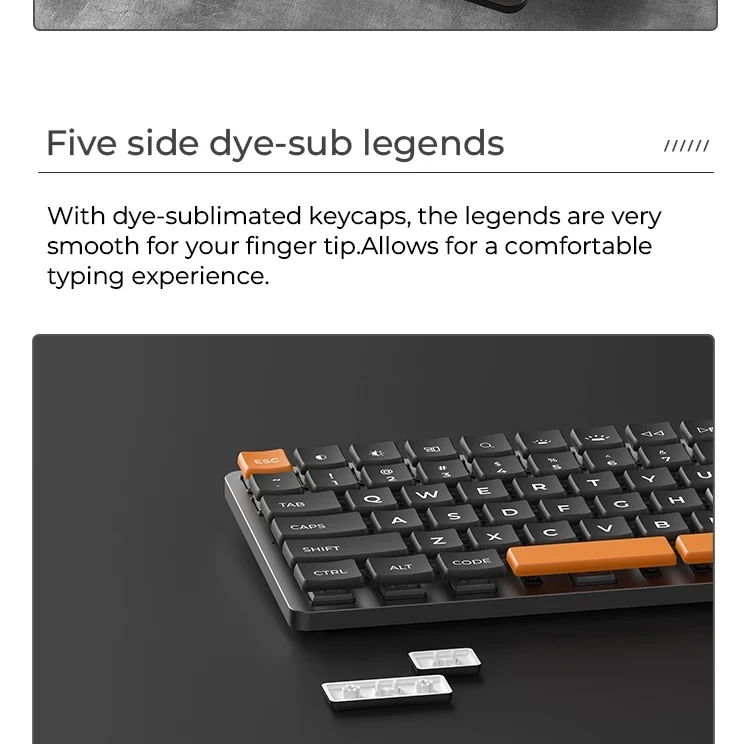 Chosfox Choc Low Profile Keycaps Pbt For Kailh Low Profile Switches ...