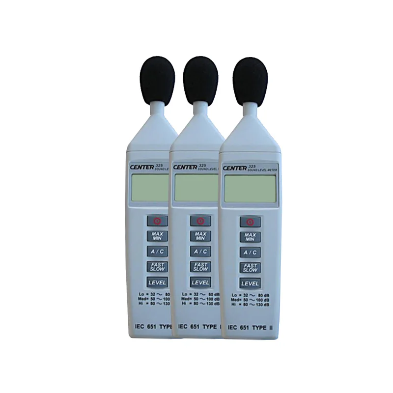 Compact Sound Level Meter Noise Level Tester Resolution 0.1DB CENTER ...