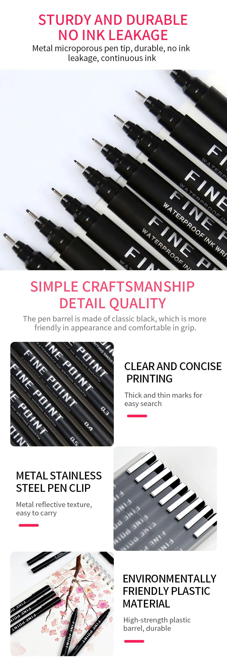 Ishow Fine Line Painting Pens - High-Quality Drawing Tools