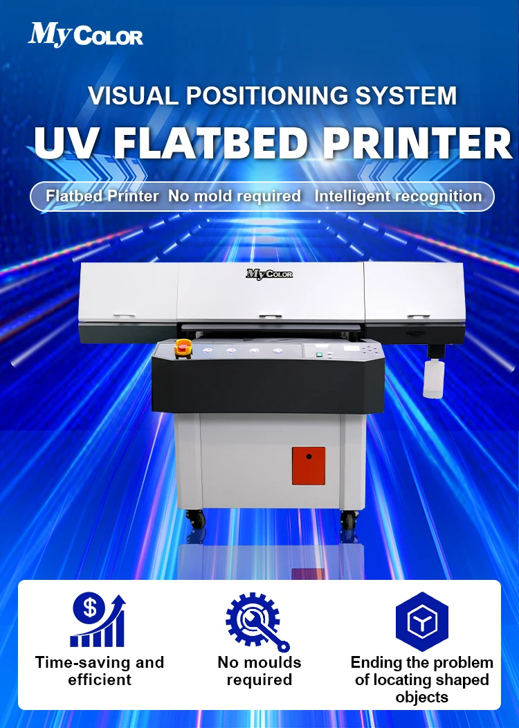 MyColor Uv 9060 Printer Visual Positioning Inkjet Printer Machine ...