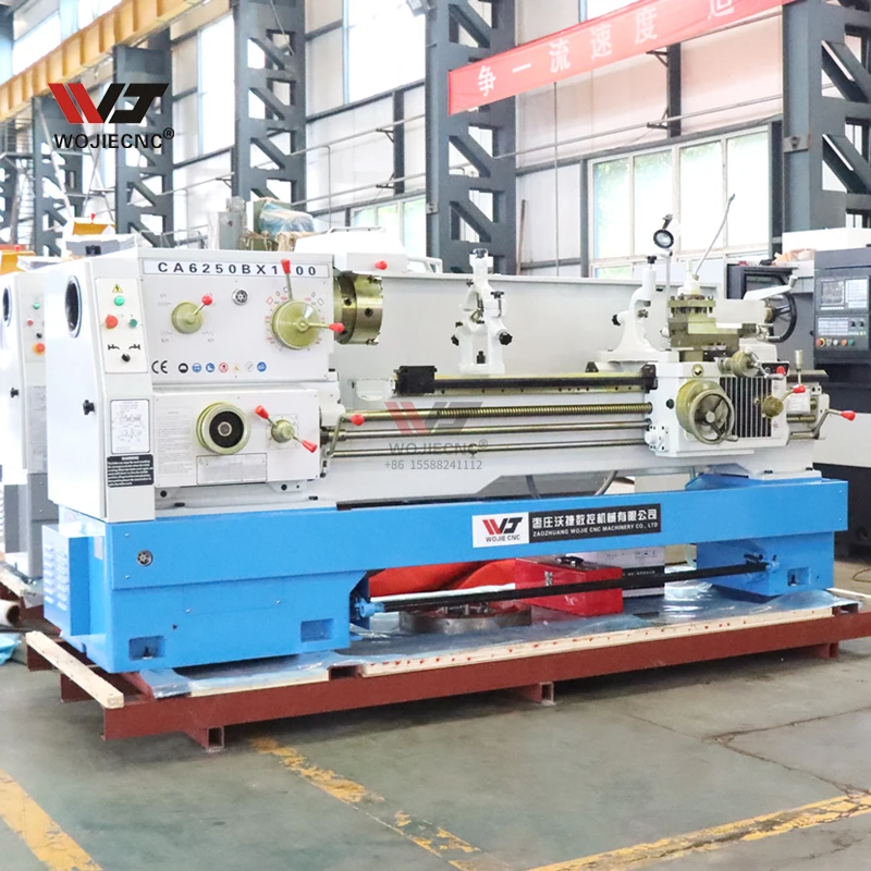 Long Gap Bed Lathe Machine Tools CA6250B Horizontal Lathe Machine Price ...