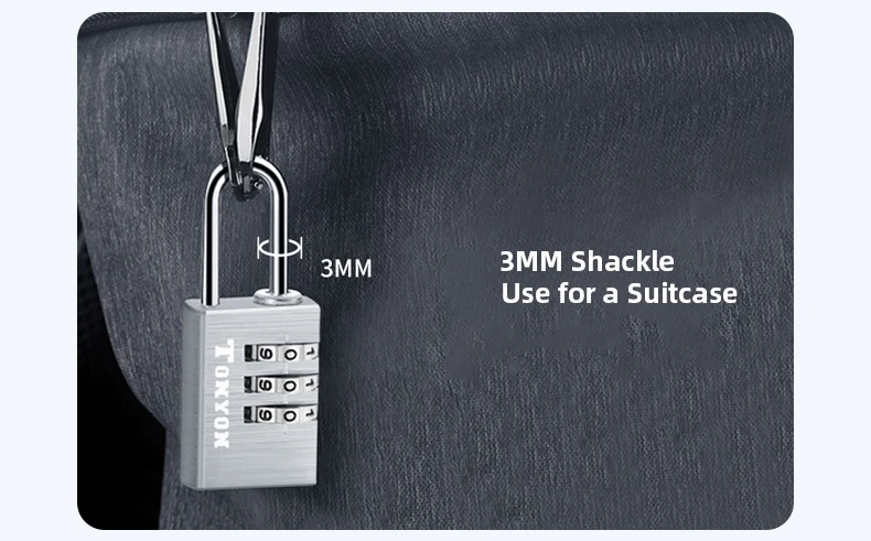 Tonyon Square Heavy Duty Custom Logo Digital 4 Digit Code Waterproof ...