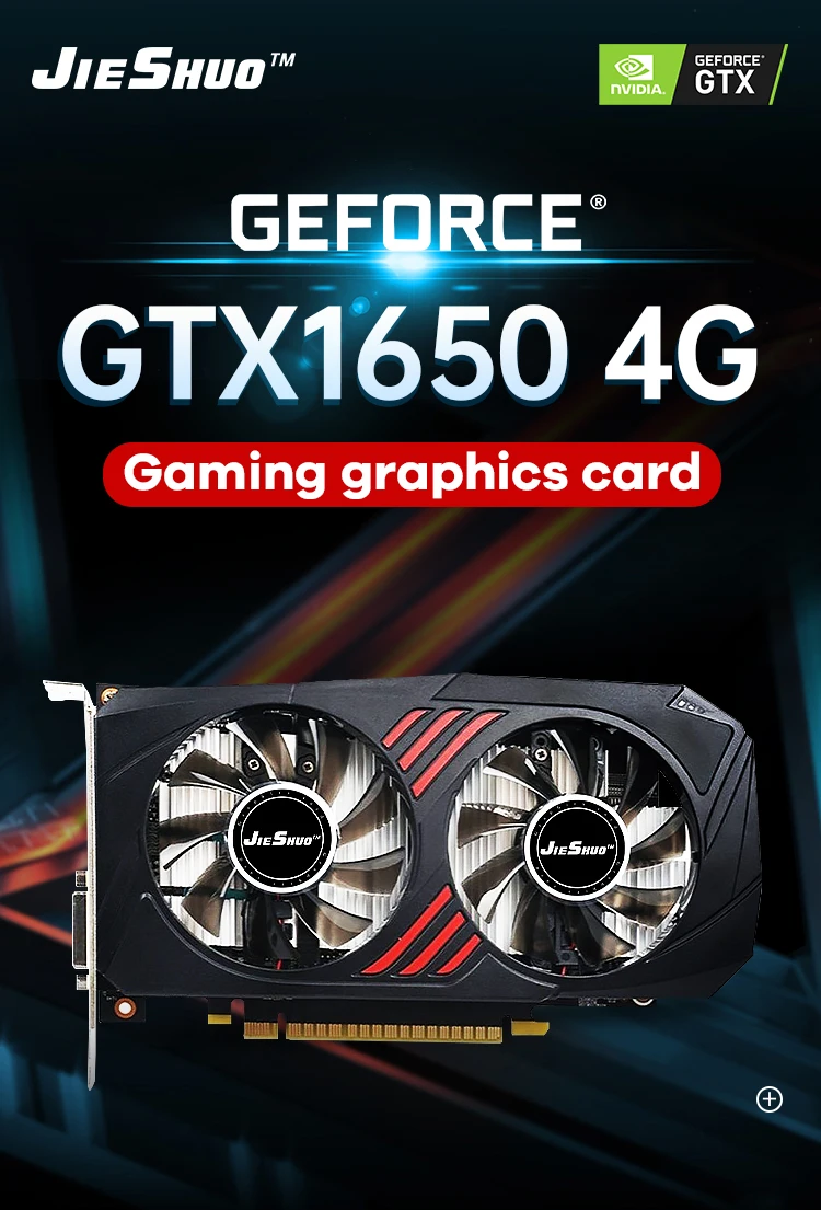 Brand New Gtx1650 4g Ddr6 Graphics Card Desktop Computer Assembly ...
