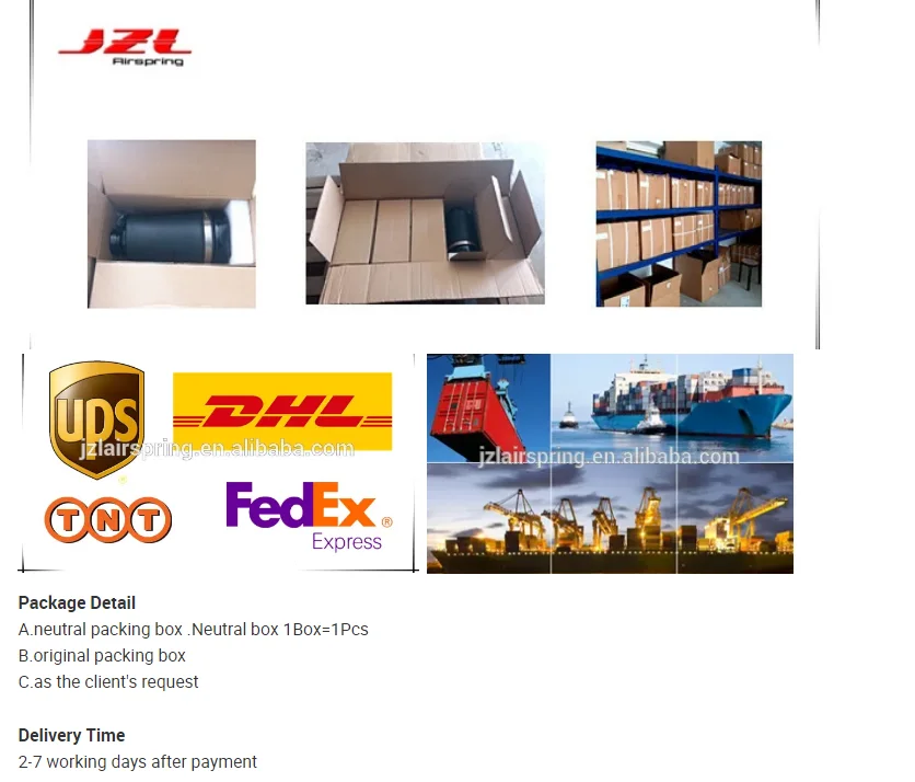 다른 서스펜션 부품 에어 서스펜션 시스템 부품 앞 에어 러버 벨로우 메르세데스-벤츠 Ml 클래스 W164 Ml350 Gl450 ...