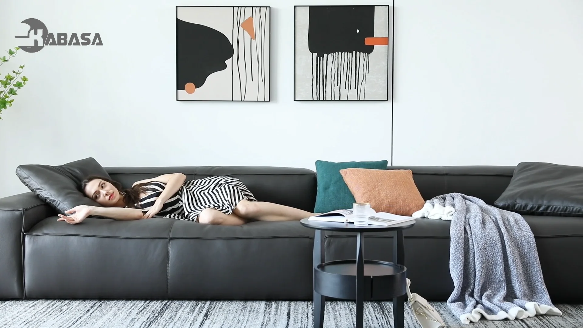 Kabasa Italian Leather Modular Seating Sectional Couches & Sofas Living ...