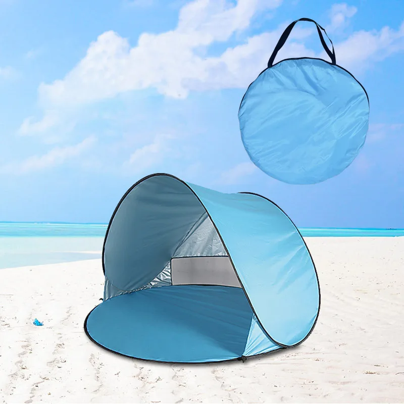Portable Sun Shade Shelter Upf 50+ Pop Up Baby Beach Tent With Carry ...