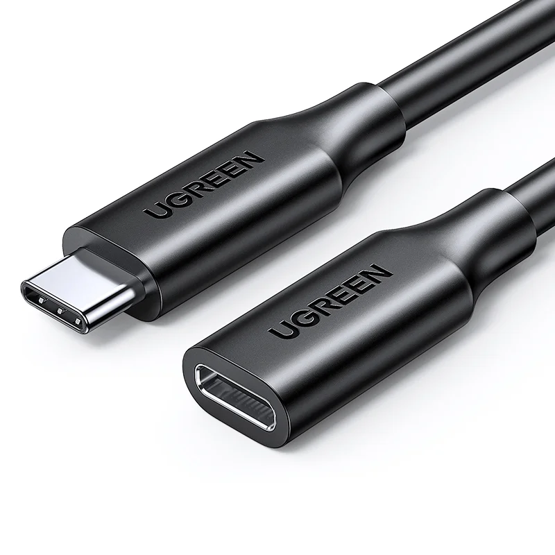 Ugreen Usb 3.2 Gen2 C型延长线10gbps高速数据传输c型公对母100w快速充电电缆 - Buy 100w快速充电电缆 ...