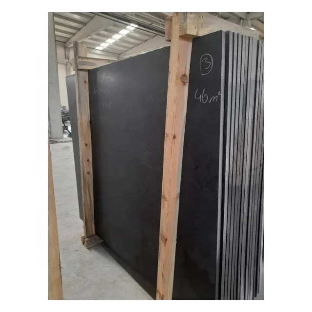 Black Basalt Tile Paver Sandblasted Brushed Honed Cubic Natural Garden ...