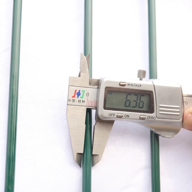 Wholesale 656 / 868 Twin-wire Mesh Security Fencing With Double Leaf ...