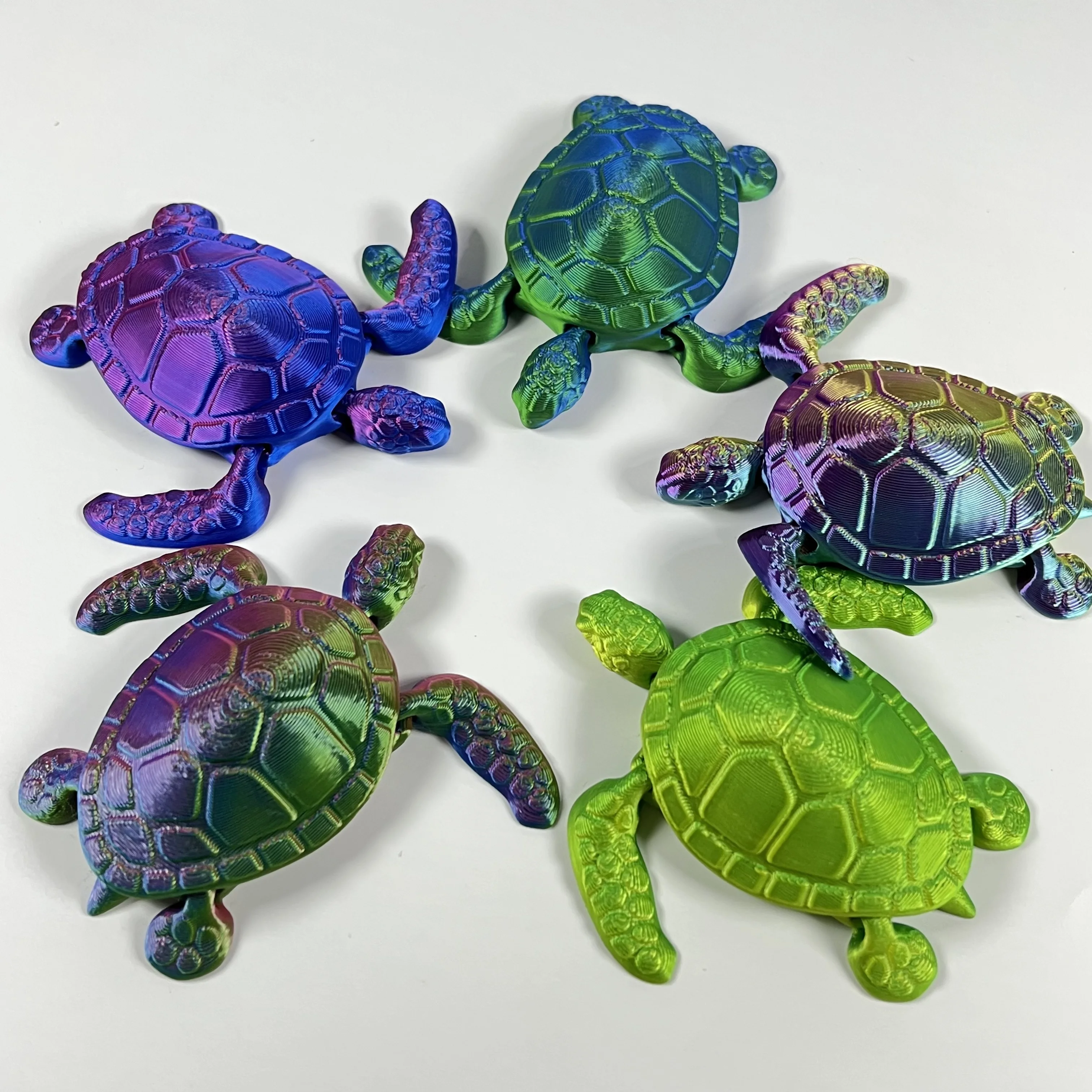 3D printed turtle multi-joint can do a model gift gift decoration stall children's toys| Alibaba.com
