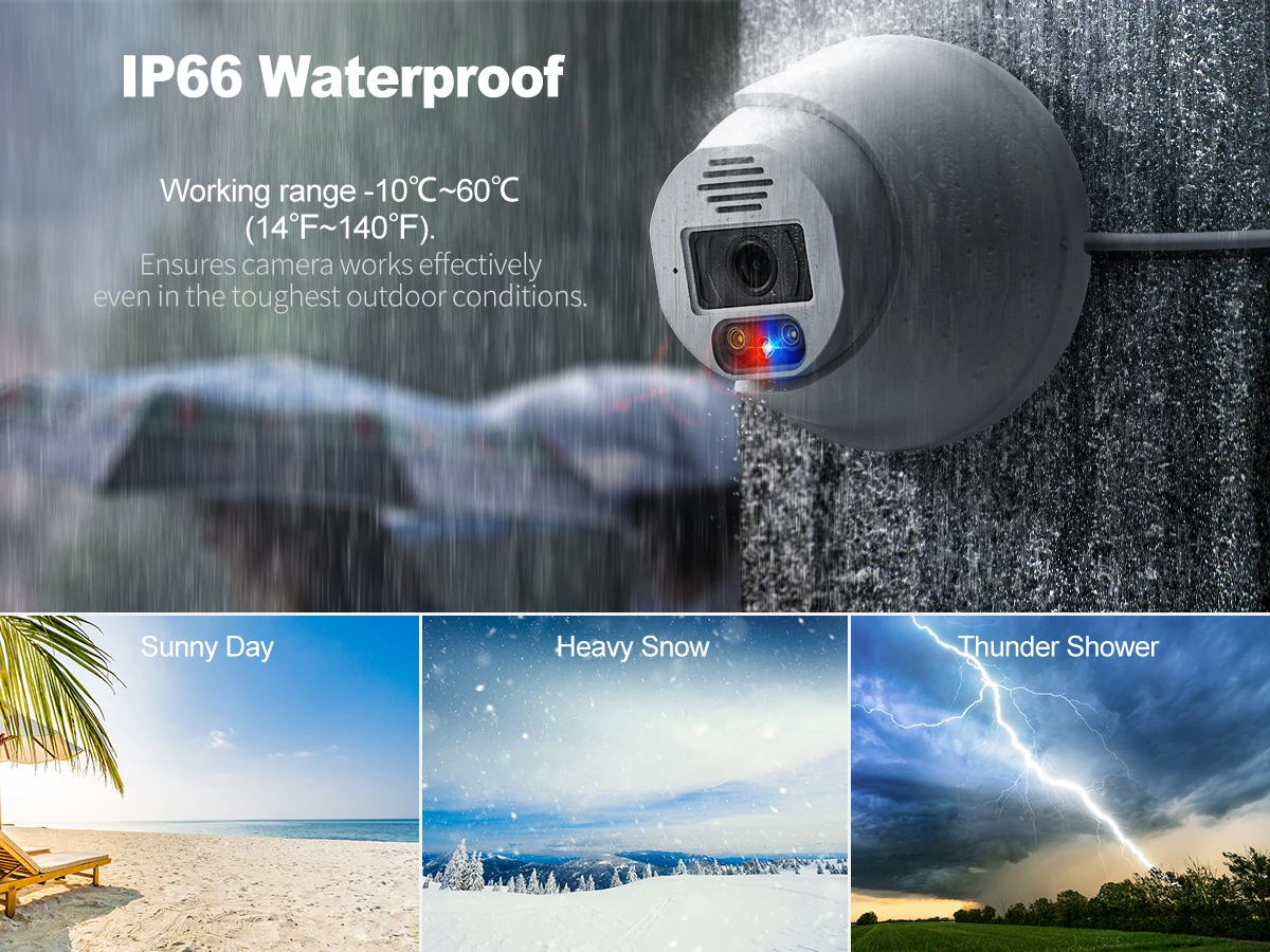 Vehicle Detection Security Camera System 4k 8ch 8mp Poe Cameras Two Way ...