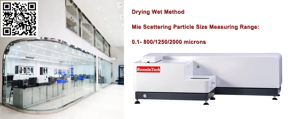 Iso13320 0.01-800um Wet Laser Particle Size Analyzer Laser Diffraction Particle Size Analyzer ...