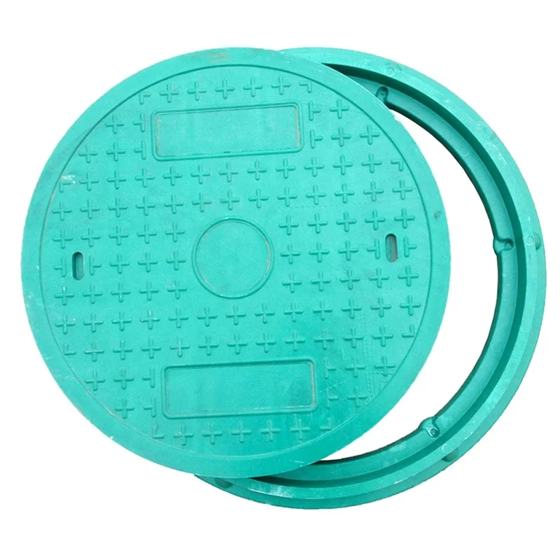 Custom D400 Composite Resin Fiberglass Grp Manhole Cover Waterproof Frp ...