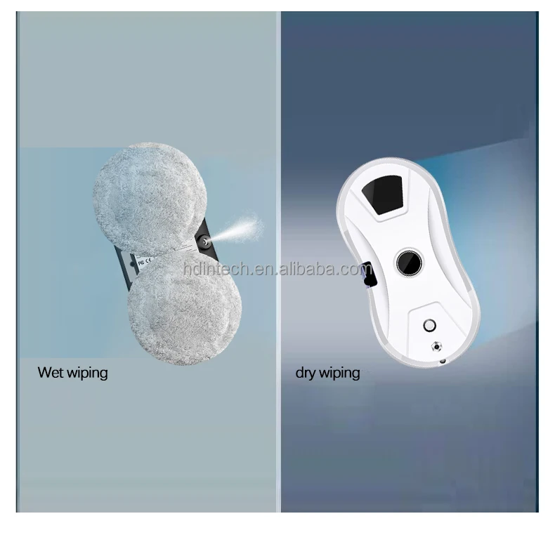 With Water Spraying Outside Glass Cleaner Smart Industria Electric High ...