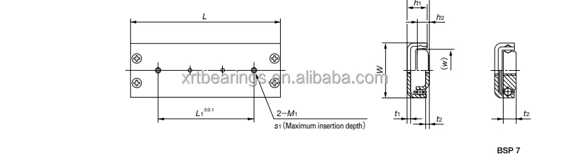 일본 IKO 선형 모션 슬라이드 유닛 BSP 25 70 SL BSP2570SL| Alibaba.com