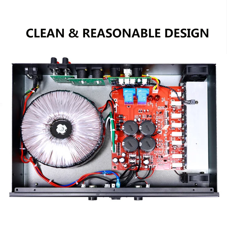 300W AB Class Power Amplifier for Home Party Bar - Full Power Out