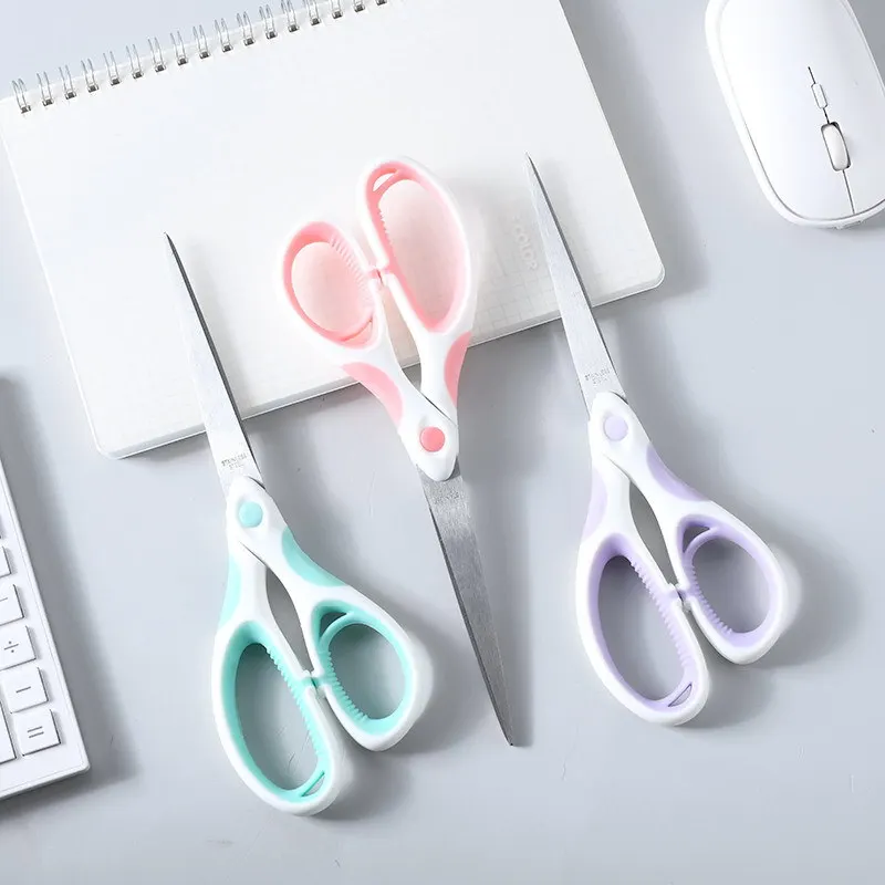 Wholesale Custom Diy Hand Plastic Metal Student Cutting Paper Scissors ...