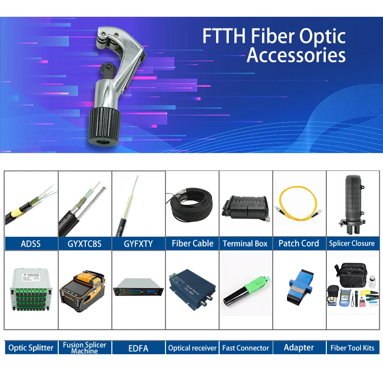 Ftth Tool Transverse Opening Cutter Fiber Optic Striping Armoured Cable ...