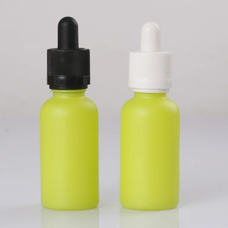 Luxury Cosmetic Packaging - 1oz 30ml 50ml Black Serum Bottle