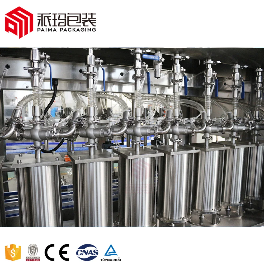 Fully Automatic Edible Cooking Oil Vegetable Olive Palm Oil Bottle ...