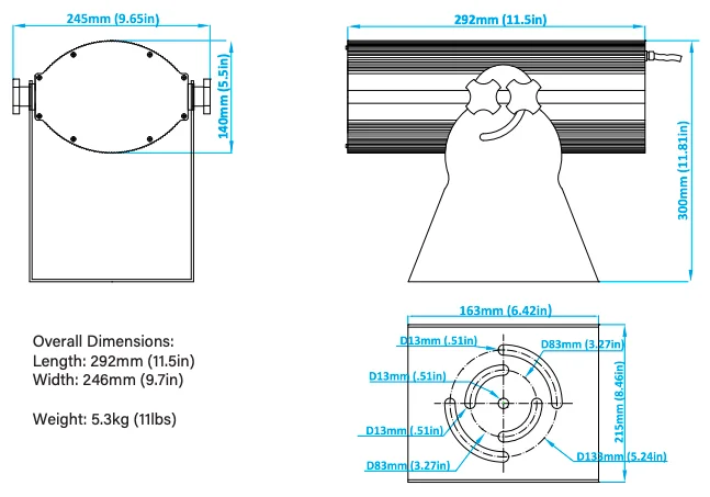 Virtual Laser Line Light Pedestrian Sidewalk Guide - Waterproof Safety ...