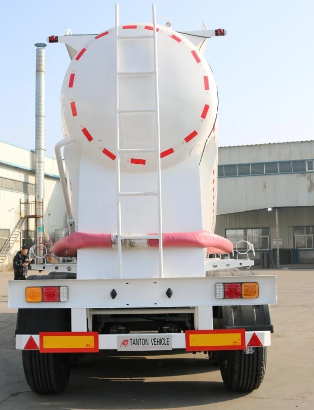 4 Compartments Fuel Tanker Semi Trailer Food Grade Stainless Steel ...