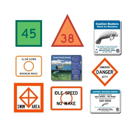 Reflective Metal Sublimation Aluminum Green Street Sign