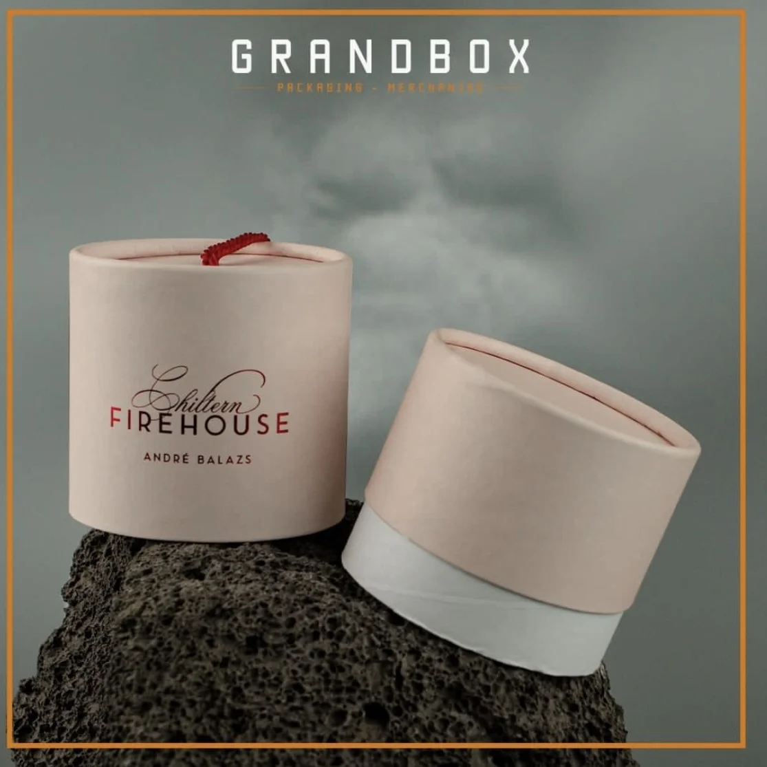 Custom Printed Square Shape Cardboard Tube Packaging