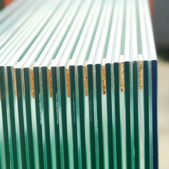 Toughened Clear PVB SGP Laminated Glass Sheets for Kitchen & Greenhouse Use