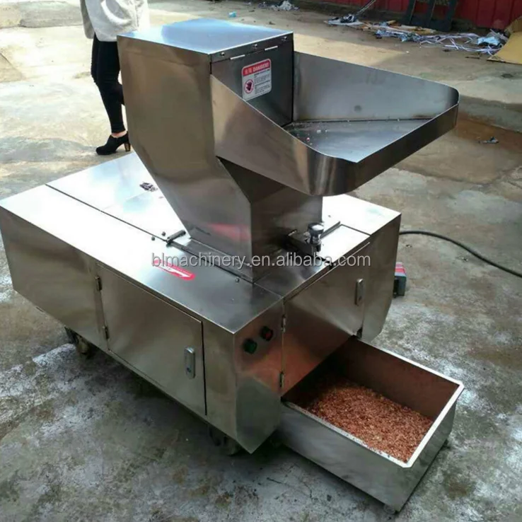 High Quality Fish Bone Breaking Processing Machine Cattle Bone Shredder ...