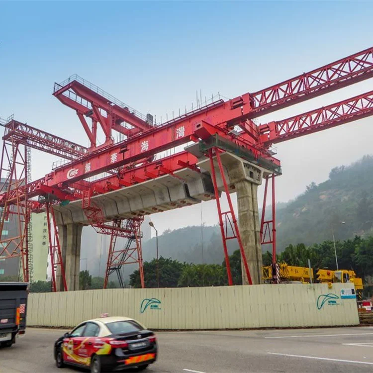 900t Lrt Concrete Girder Erection Segmental Double Girder Launching ...