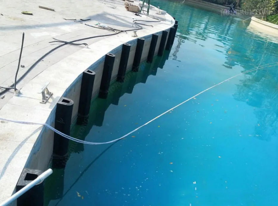 Custom Extrusion D Type Bumper Boat Marine Rubber Jetty Dock Fender ...