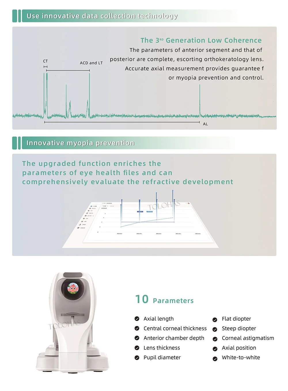 LHVS600P Optical Biometer - Precision and Innovation