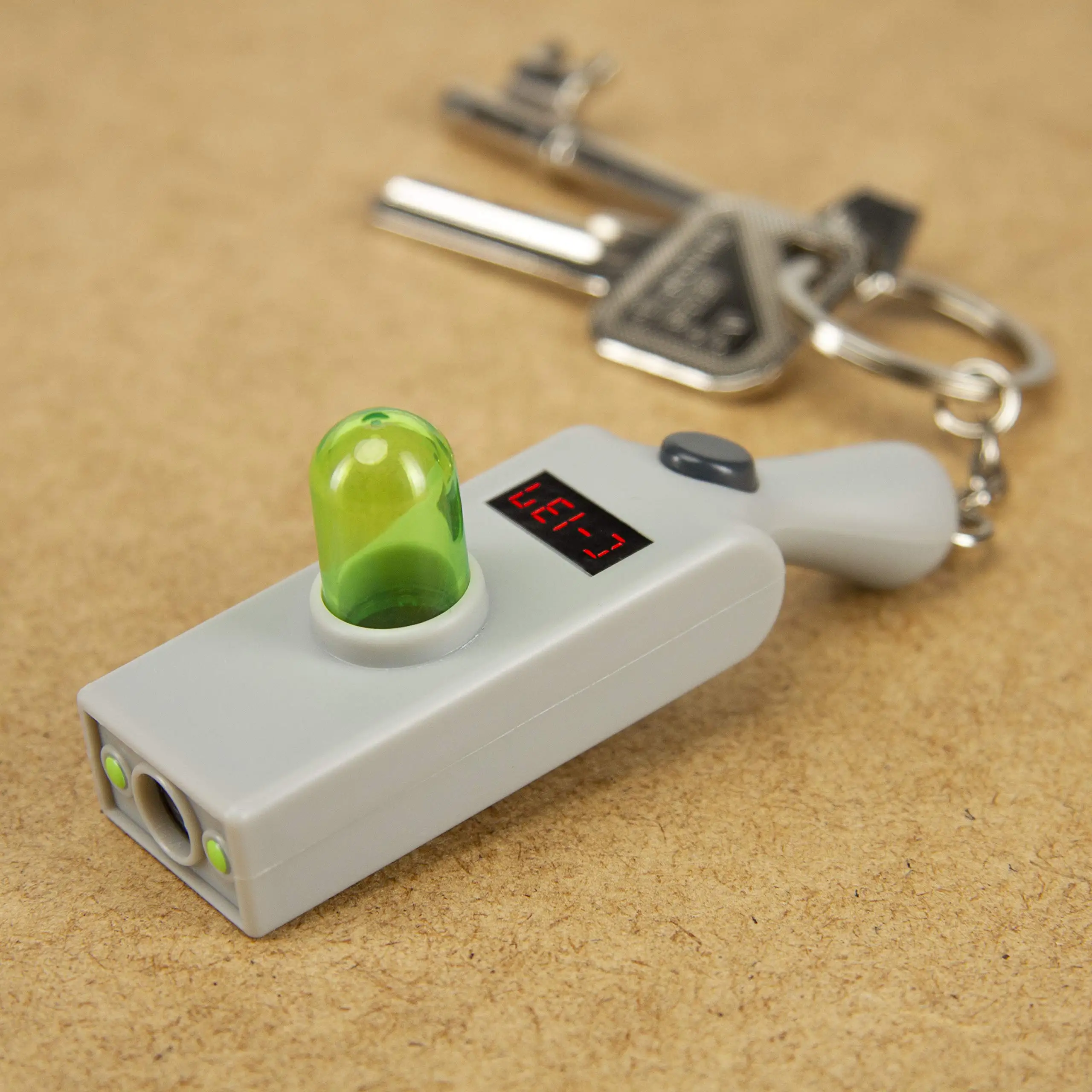 Rick And Morty Portal Gun Key Ring Light Key Chain Surrounding Portal ...