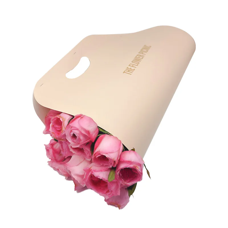 High-end Kraft Paper Cut Flowers Bags - Bouquet Sleeves