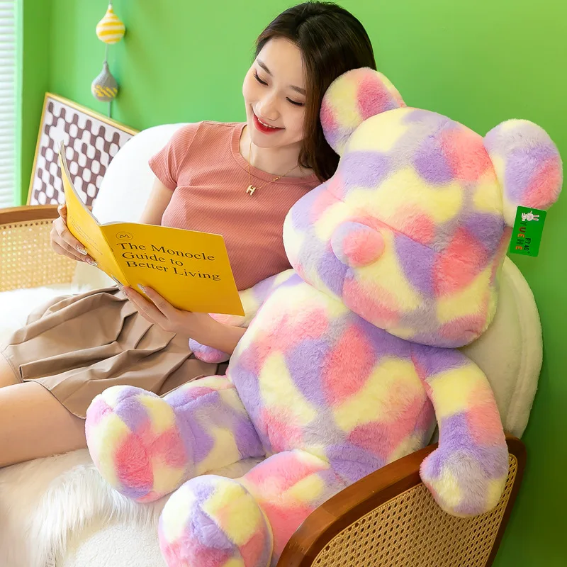 Wholesale Kawaii Stuffed Dazzling Bear Plush Toy Scissor Machine Doll ...