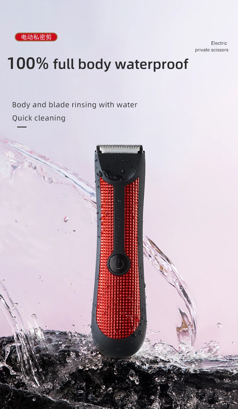 Men's Full Body Waterproof Electric Fader Mens Sensitive Tondeuse ...
