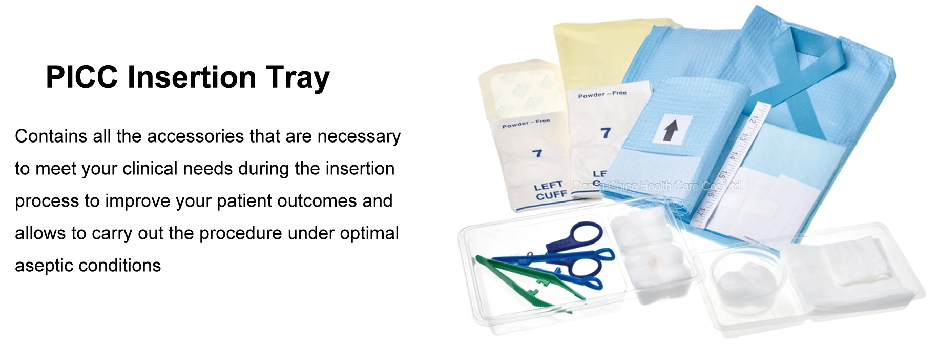 Medical Consumables Disposable Picc Dressing Change Care Catheter Central Venous Complete Kit ...